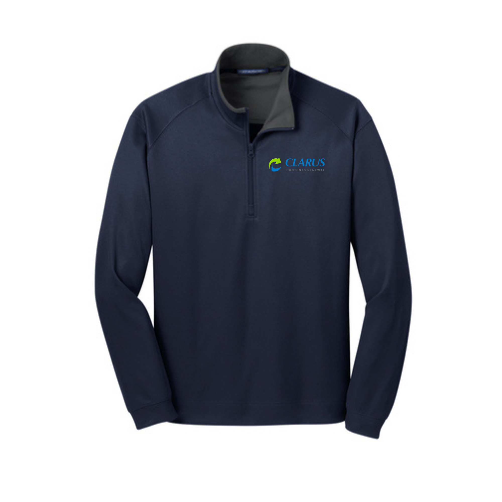 Port Authority Vertical Texture 1/4-Zip Pullover | Clarus Contents ...