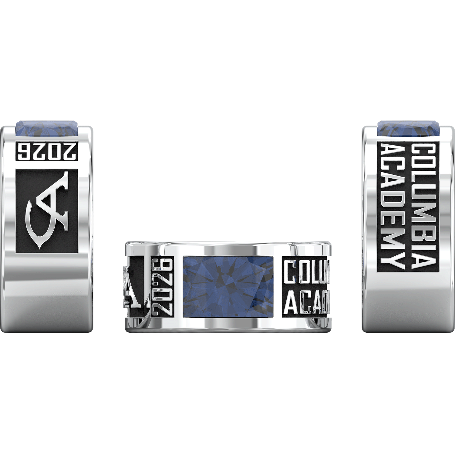 Class Ring - Band Style | Columbia Academy – JHA Company