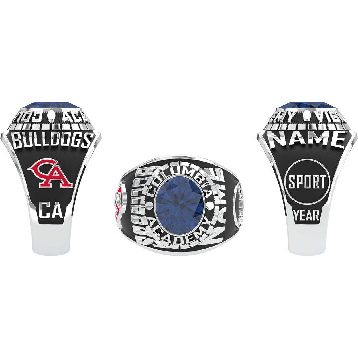 Class Ring - Traditional Style | Columbia Academy – JHA Company