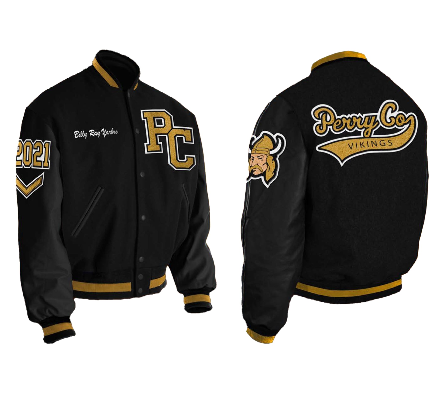 Perry County High School Jacket Builder | Deluxe Package – JHA Company