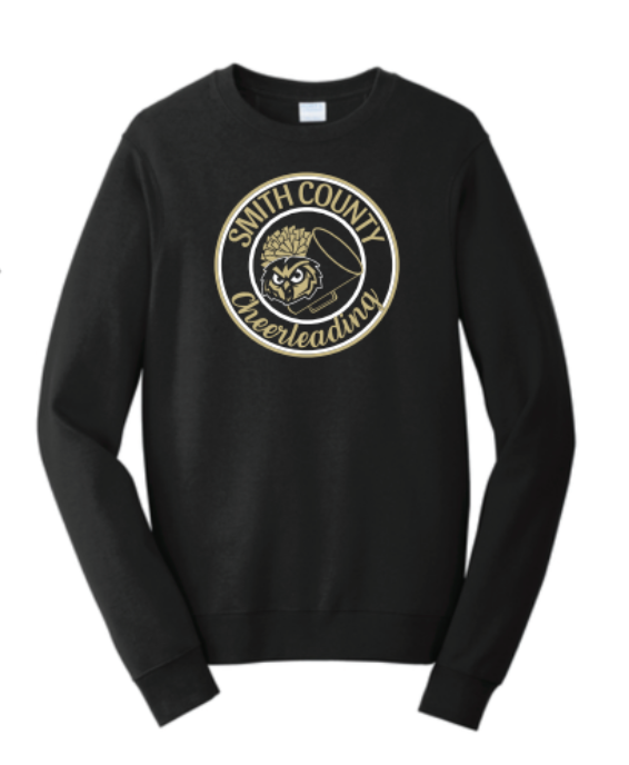 Fan Favorite Crew Sweatshirt | Smith County High Spirit Shop - Cheer ...