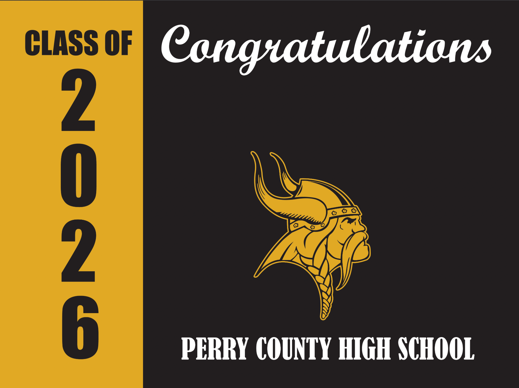 Yard Sign | Perry County High School – JHA Company