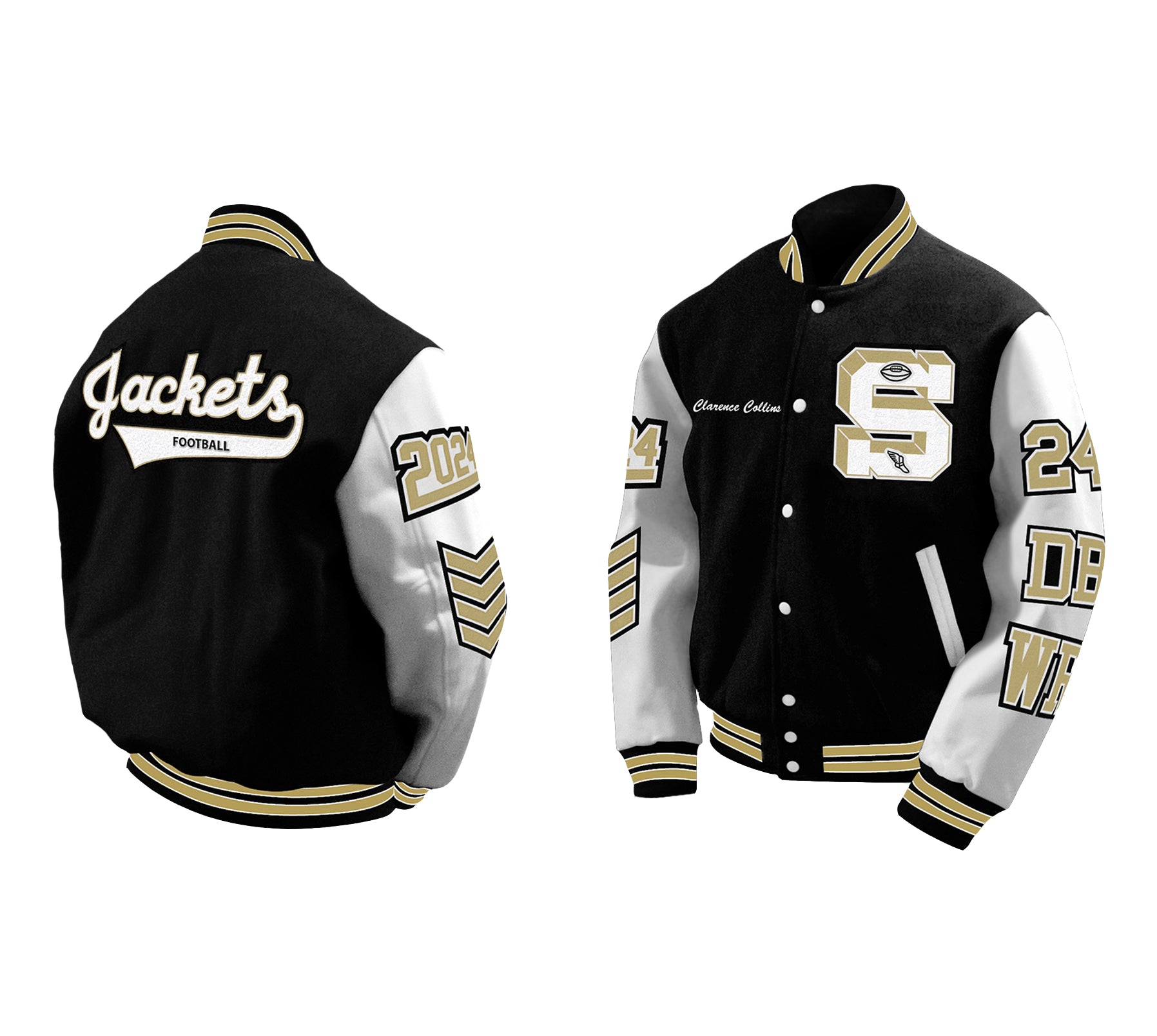 Springfield High School Football Jacket | Deluxe Package – JHA Company