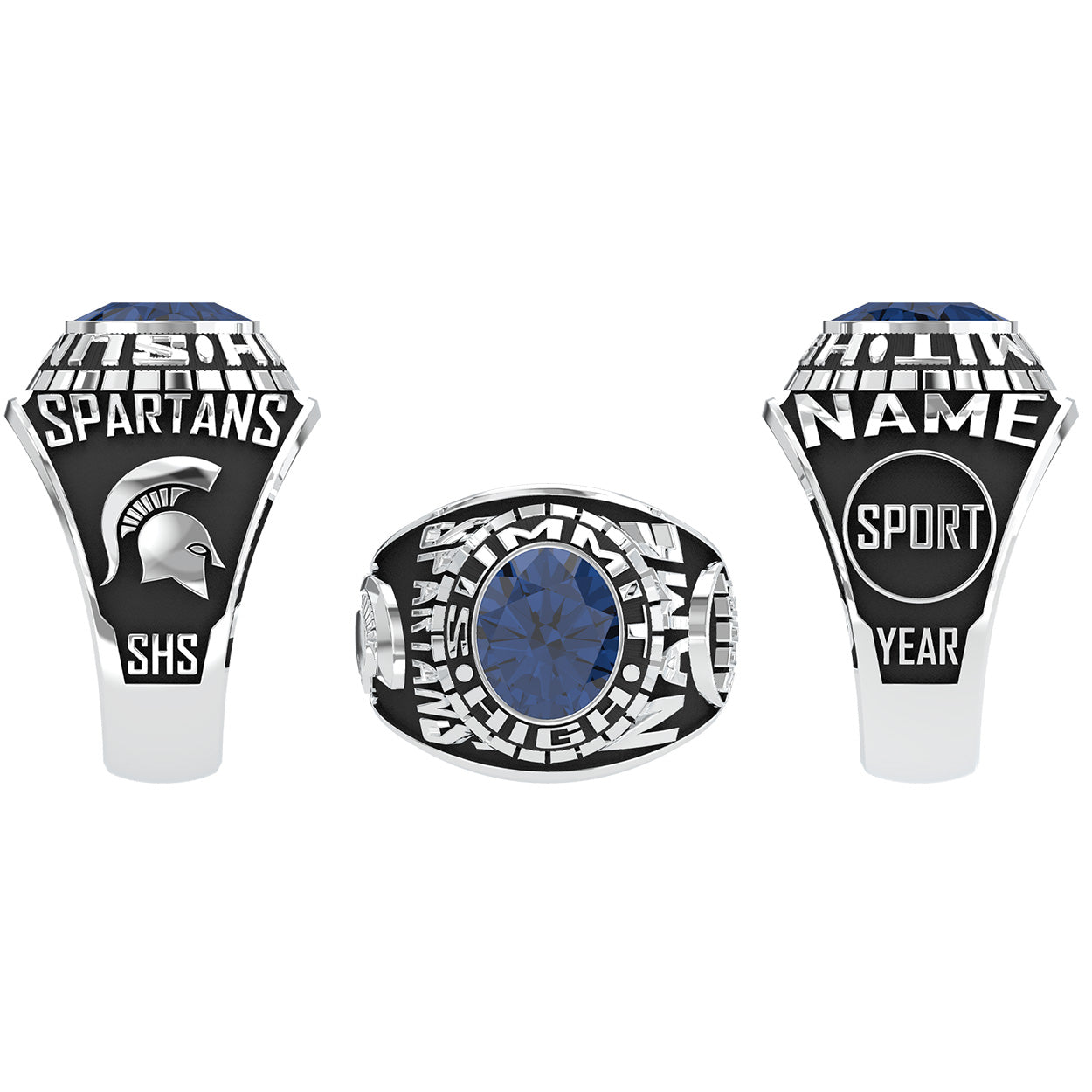 Class Ring - Traditional Style | Summit High School – JHA Company