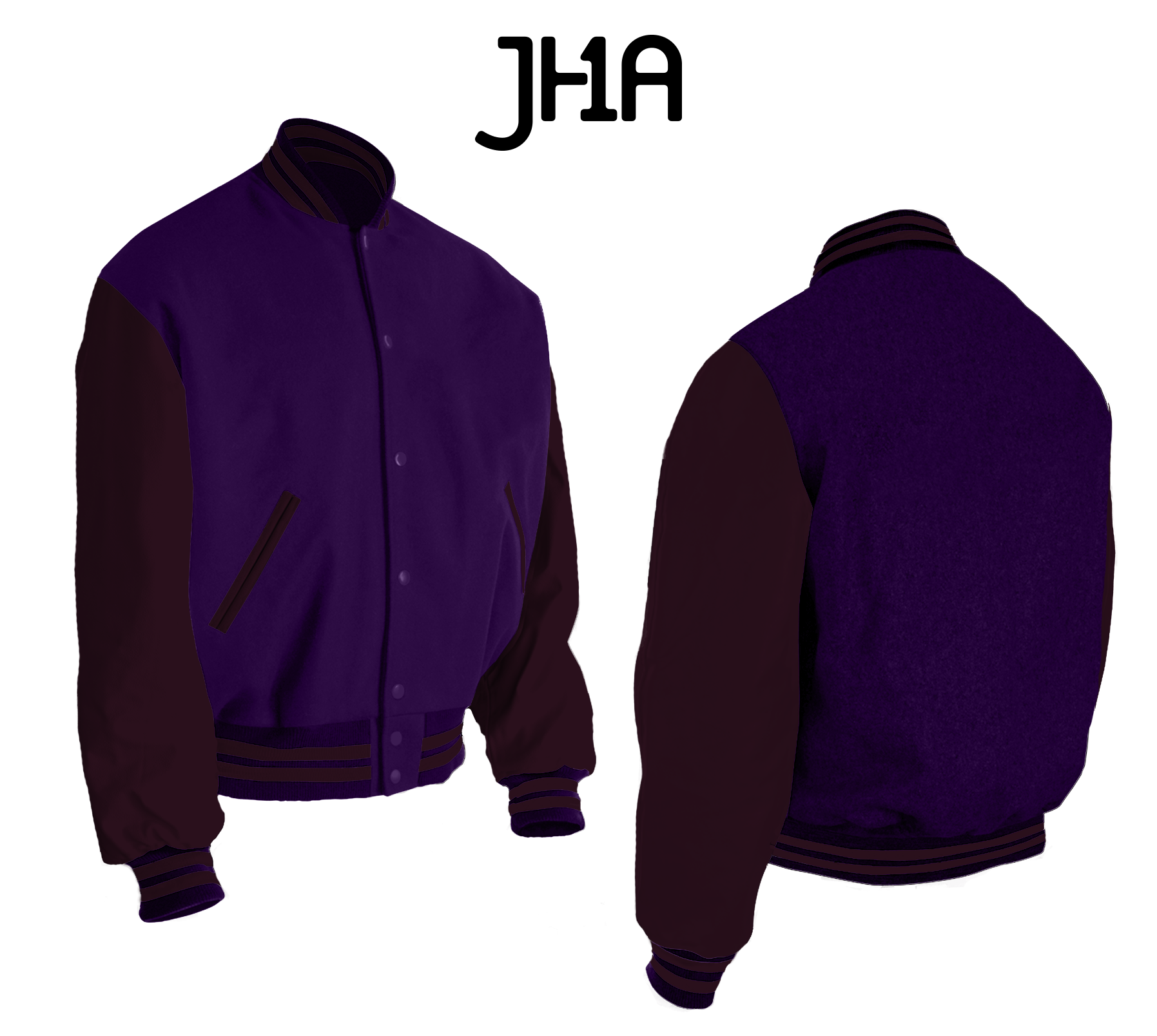 Varsity Jacket | Viking Purple – JHA Company